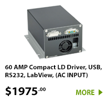 Laser Diode Drivers, Current Sources and Laser Power Supply Products