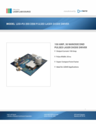 PULSED Laser Diode Drivers (PICOSECOND to CW)