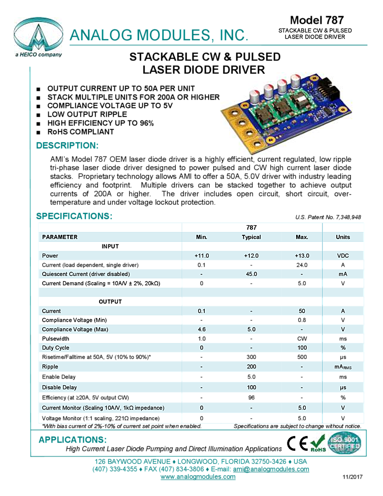 Laser Diode Drivers (Multiple Top Brands)
