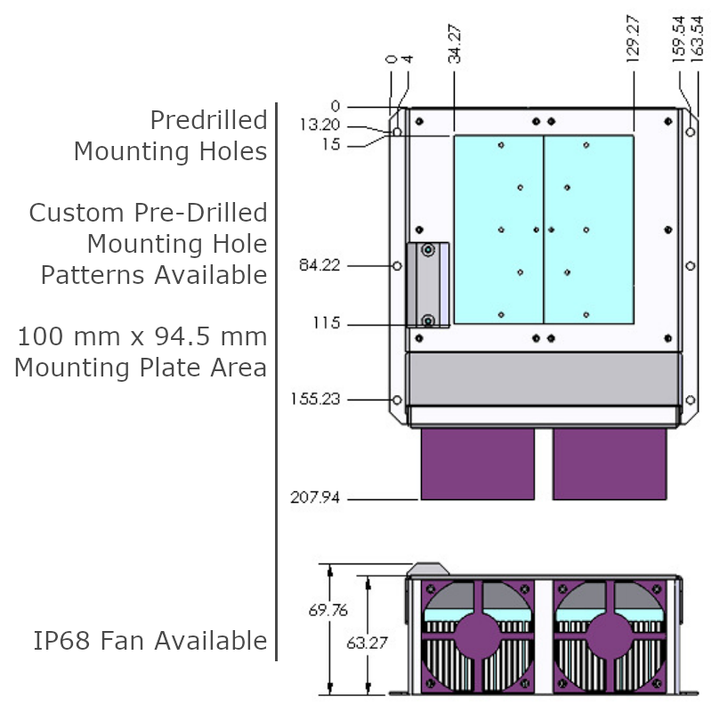 Elite Thermal Engineering Heatsink / Fan Assembly