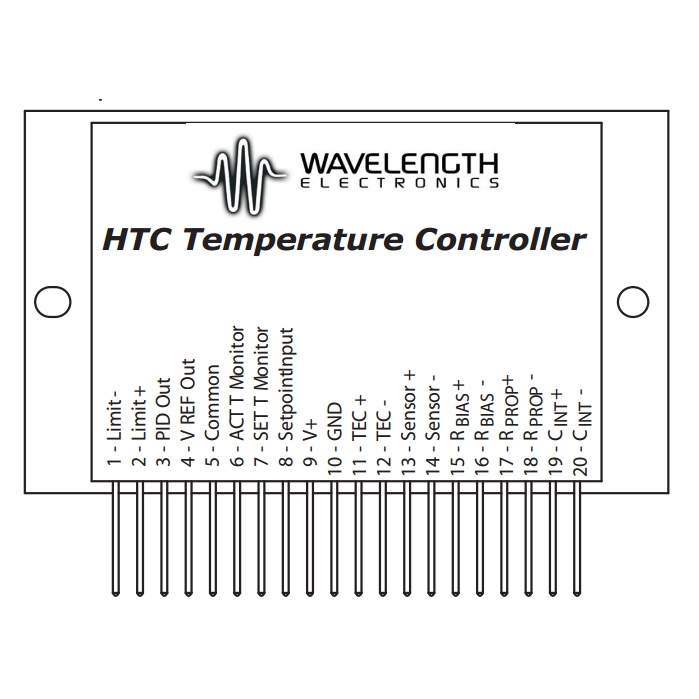 17 Watt Laser Diode Temperature Controller, Wavelength Electronics