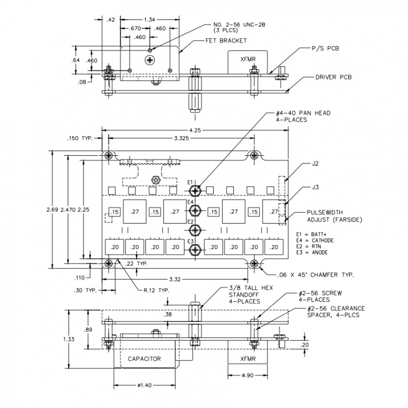 200 Amp Pulsed Laser Diode Driver From Analog Modules